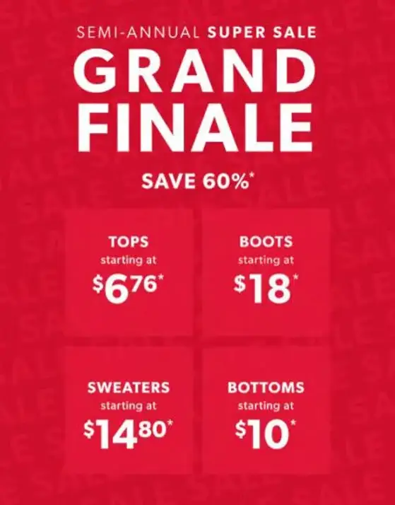 Outlet Shoppes of the Bluegrass ::: Semi-Annual Super Sale Grand Finale ...