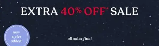 Del Monte Center ::: Extra 40% Off Sale